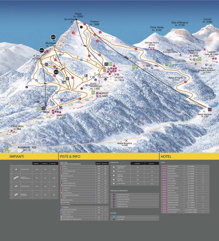 Hotel Montana**** s polopenzí - Vason Monte Bondone | Italia Travel